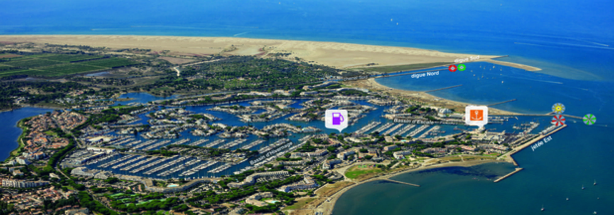 Port Port Camargue : Toutes les informations sur le port
