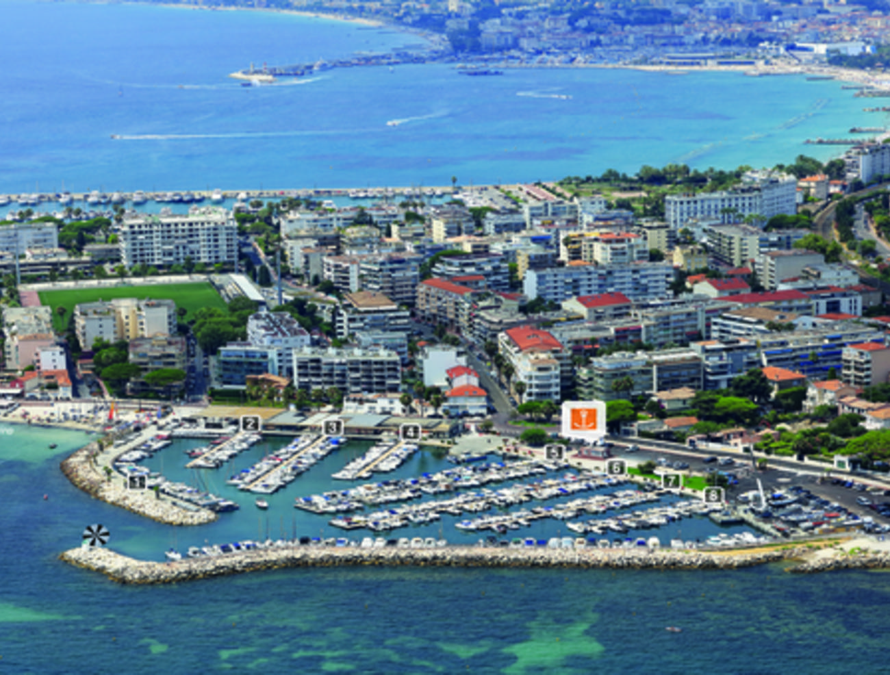 Port Cannes - Port du Mouré Rouge : Toutes les informations sur le port