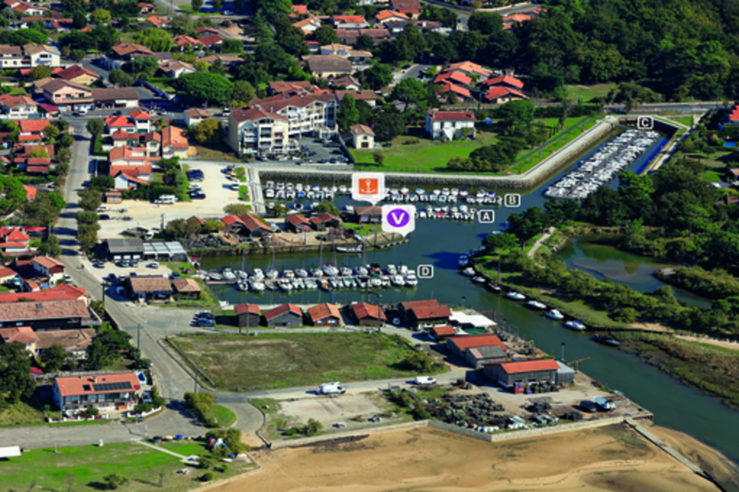 Port Cassy - Port de Lanton : Toutes les informations sur le port