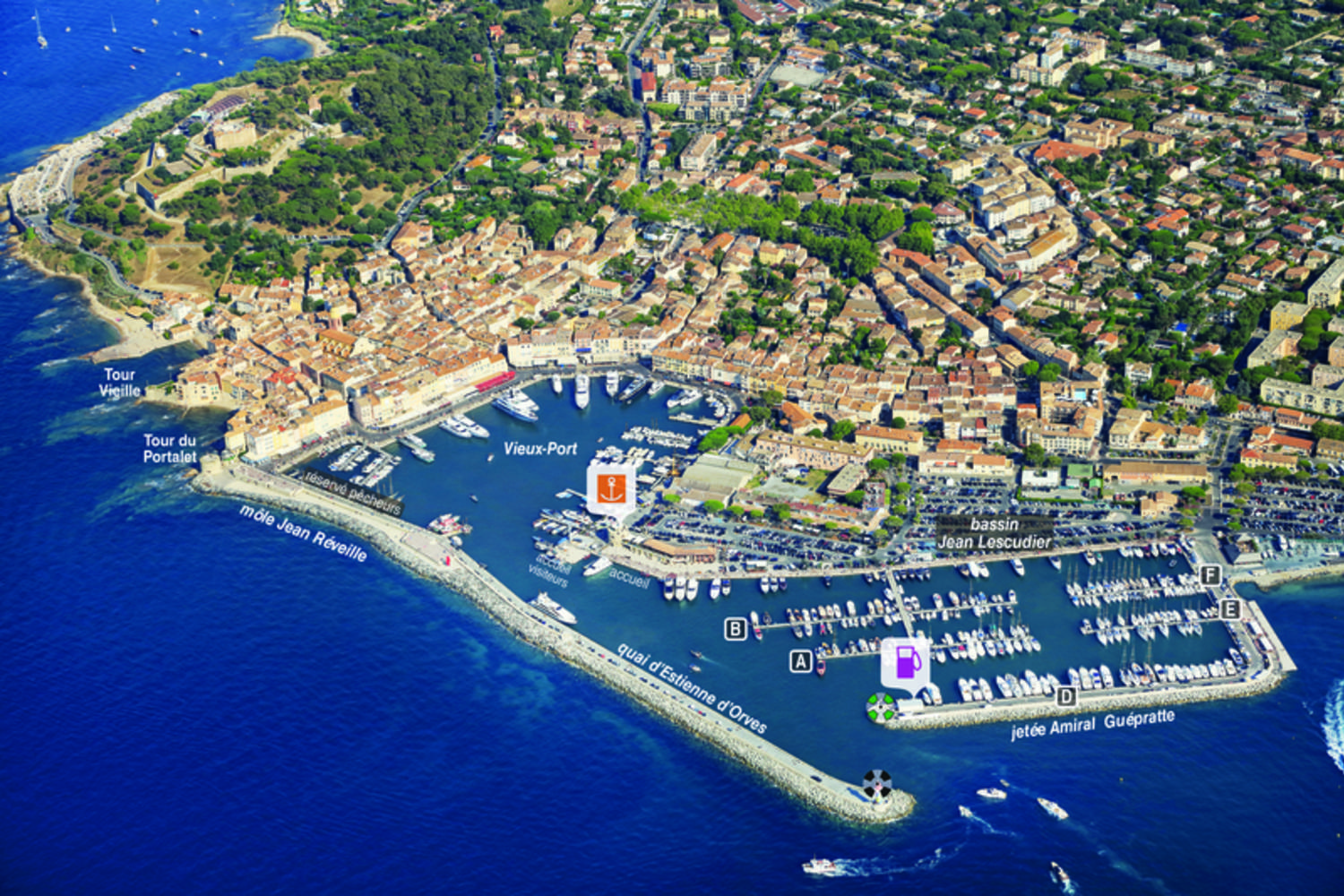 Port Saint-Tropez : Toutes les informations sur le port
