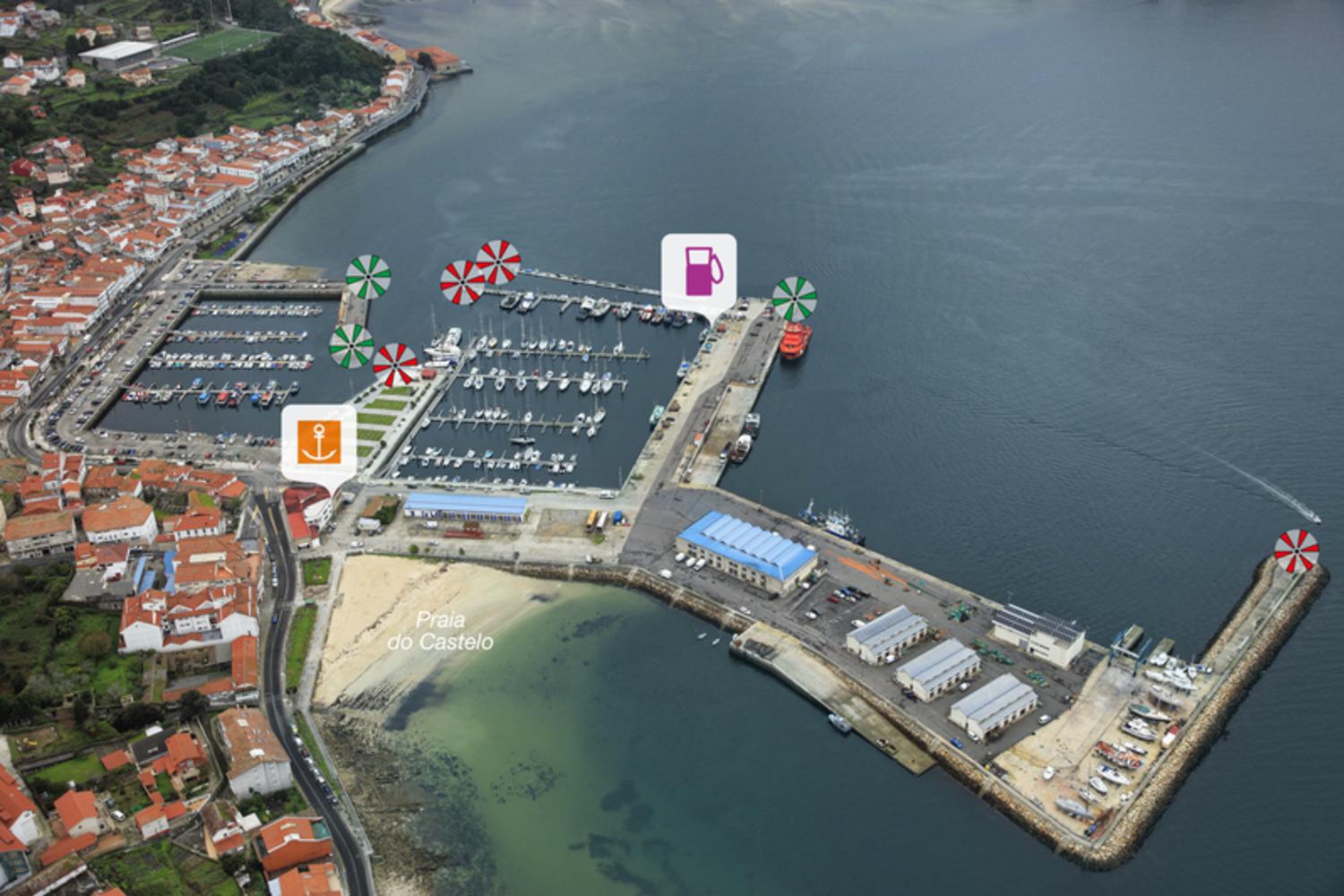 Port Marina Muros : Toutes les informations sur le port