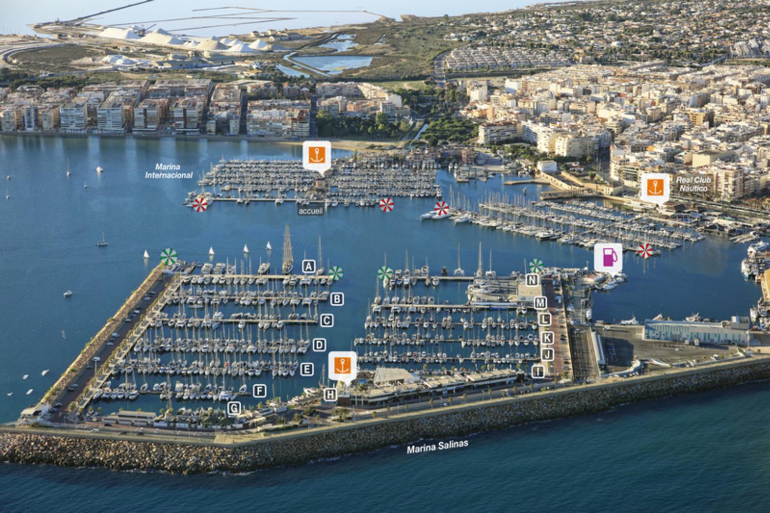 Port Torrevieja : Toutes les informations sur le port