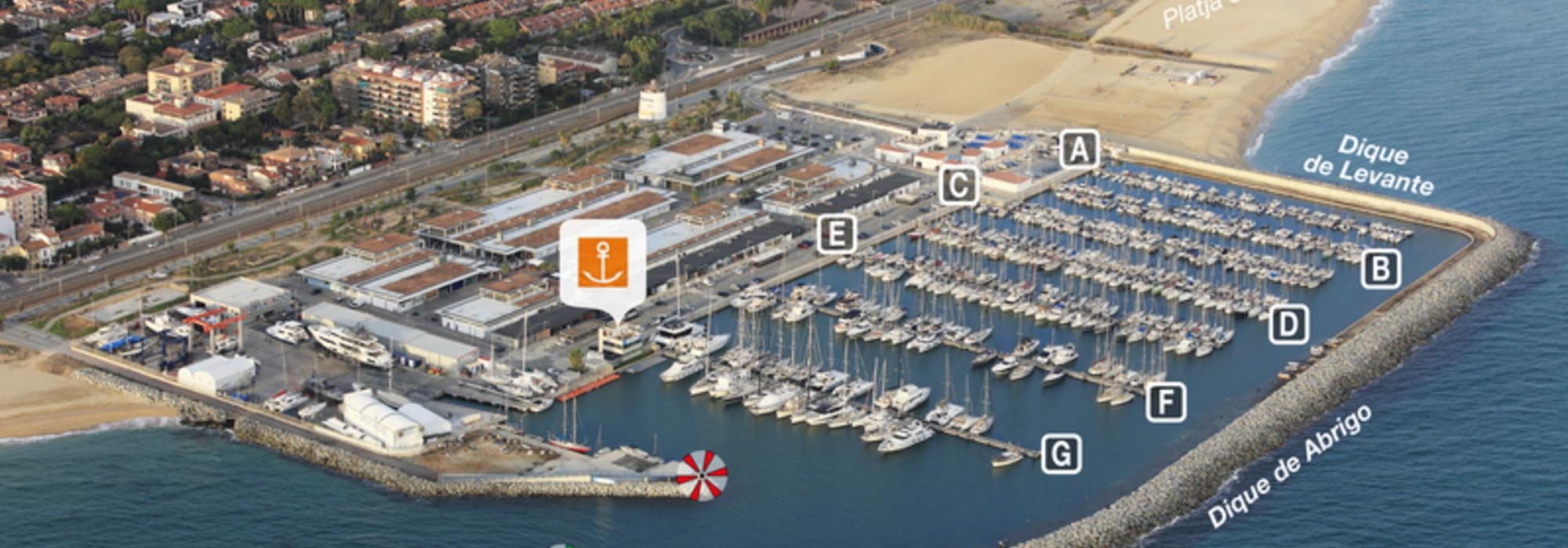 Port Marina Port Premià : Toutes les informations sur le port