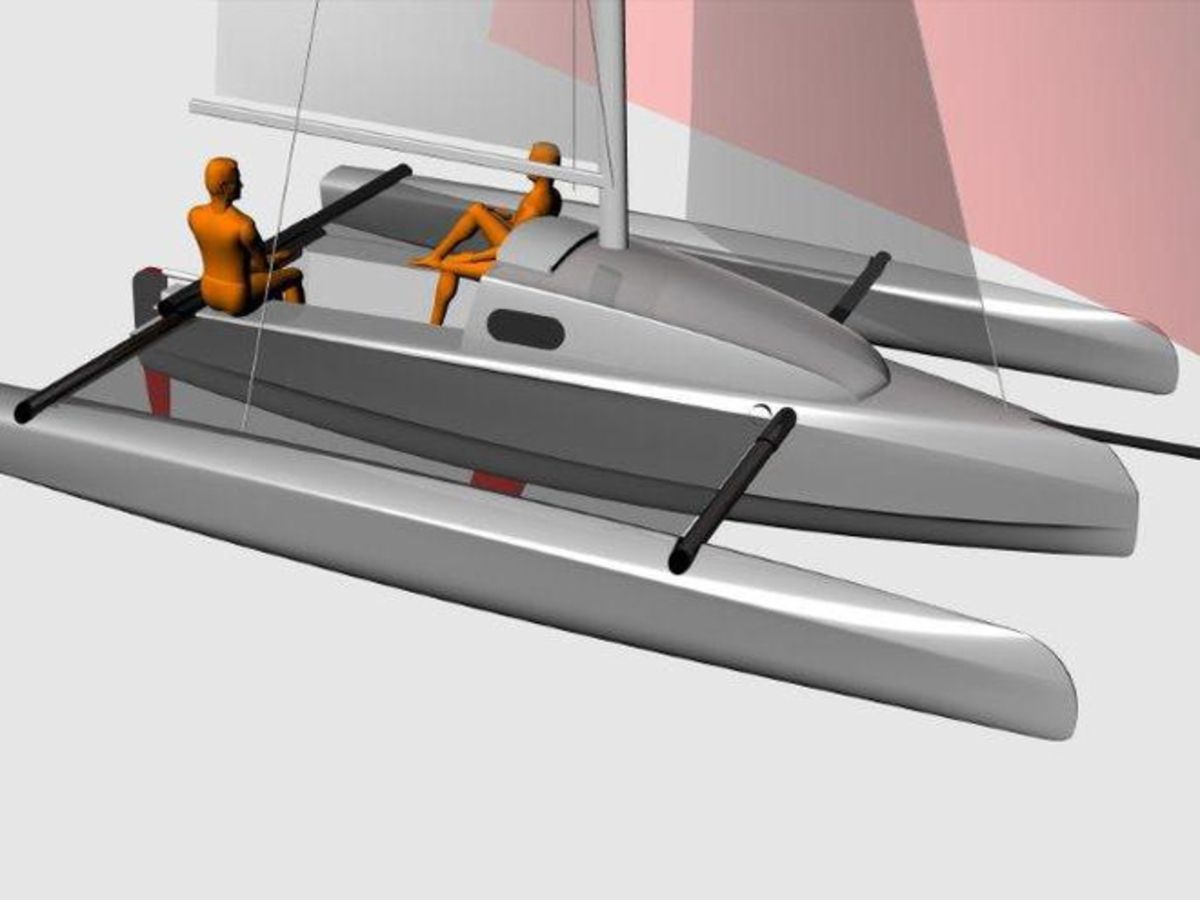 Un nouveau trimaran transportable pour Astus, encore plus performant ...