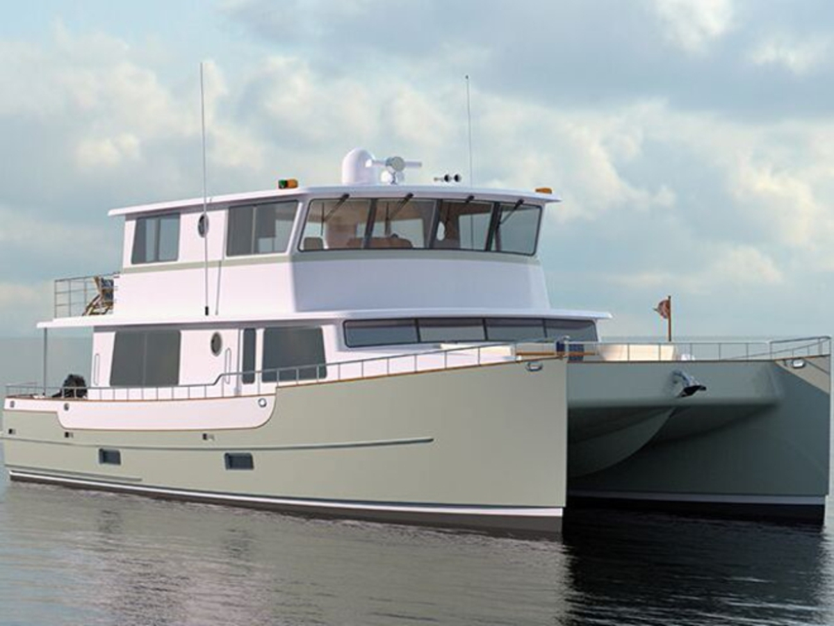 Un nouveau catamaran au design révolutionnaire pour Zurn Yacht Design ...