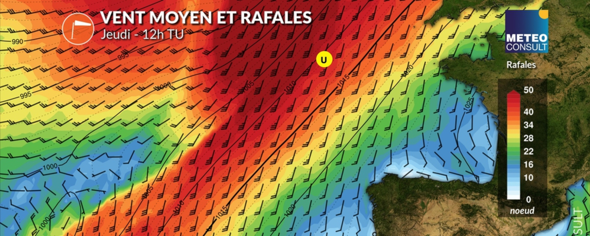 Mer forte, fronts actifs : la prévision des records de traversée des ...