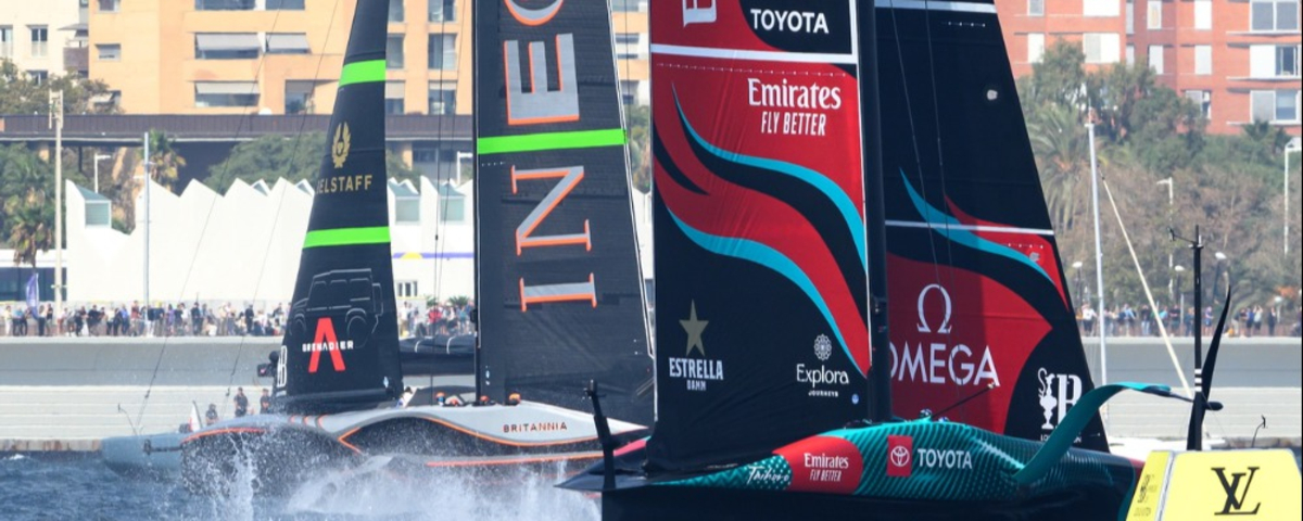 Un duel dominical pour ce second jour de la 37e America's Cup Louis ...