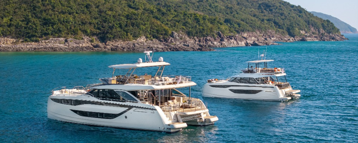 Boot Düsseldorf : Prestige M-Line brille avec la M8 et la M48, en ...