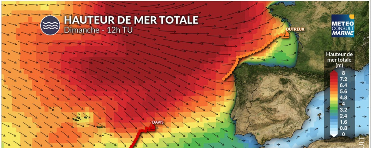 Vendée Globe : fort coup de vent à tempête pour Benjamin Dutreux dans ...