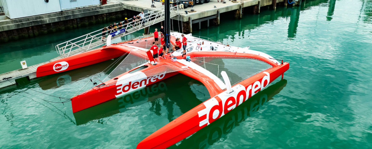Edenred, troisième Ocean Fifty signé Neo Sailing Technologies, a touché ...
