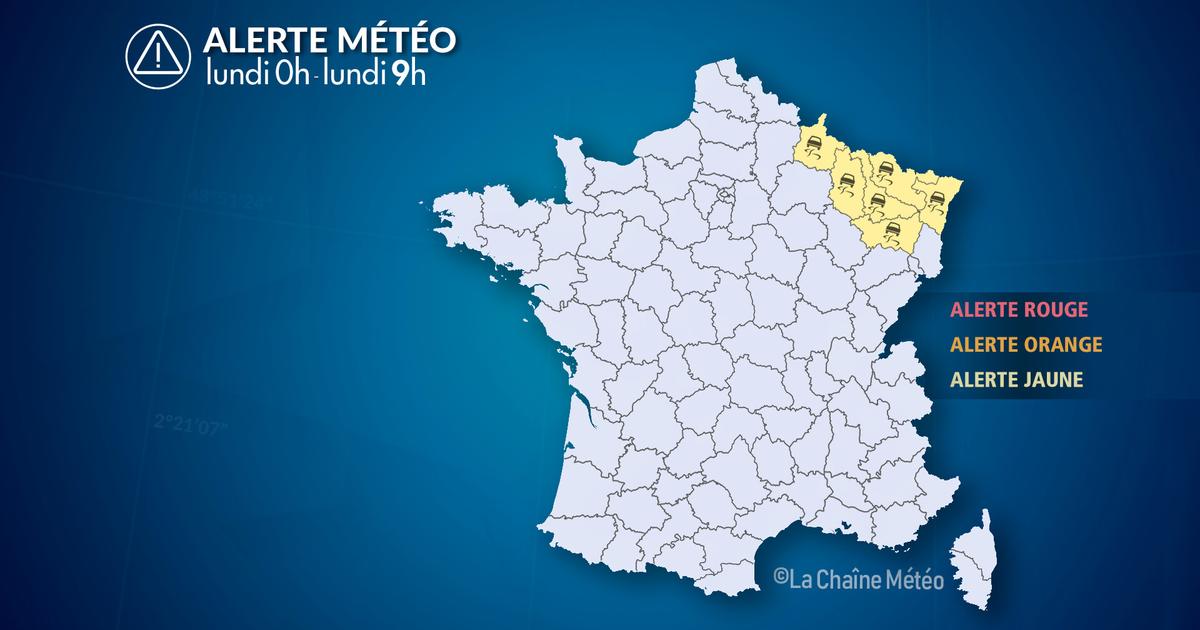 Alerte Météo : Alerte verglas au nord-est lundi matin - Actualités La ...