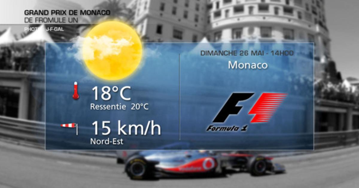 Grand prix de Monaco : la météo - Actualités La Chaîne Météo