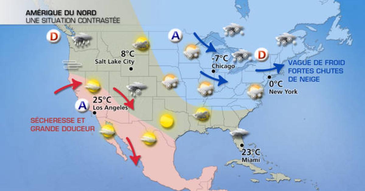Neige aux USA : après Pax, deux autres tempêtes en prévision ...