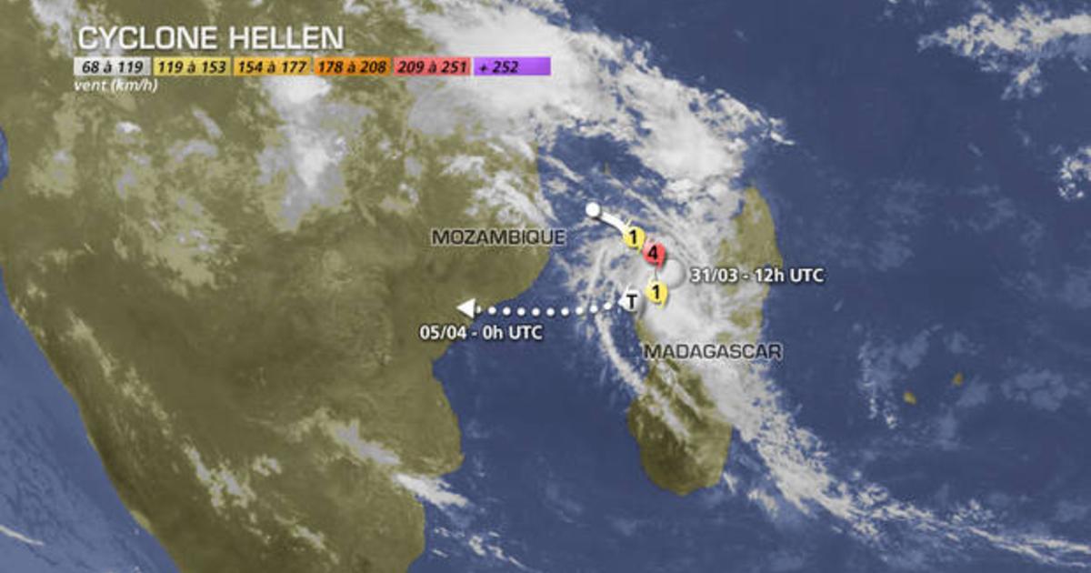 Cyclone Hellen : Madagascar en ligne de mire - Actualités La Chaîne Météo