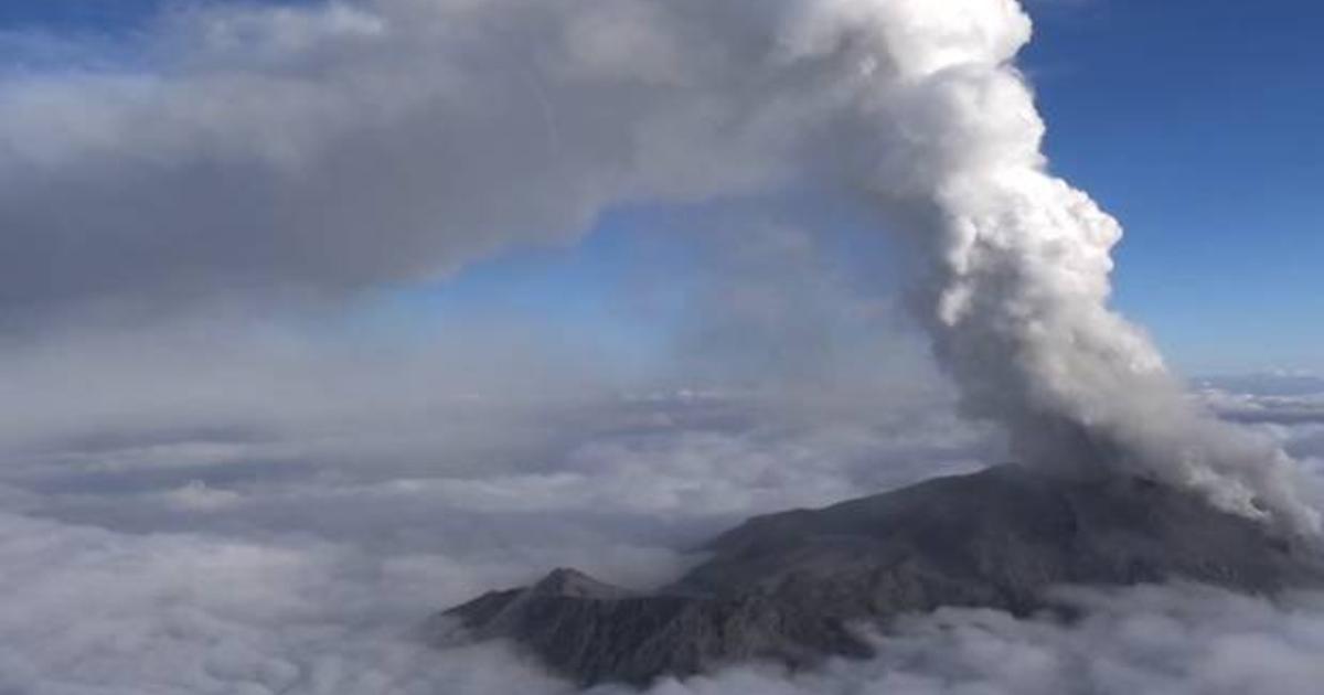 Japon : spectaculaire éruption du volcan Ontake - Actualités La Chaîne ...