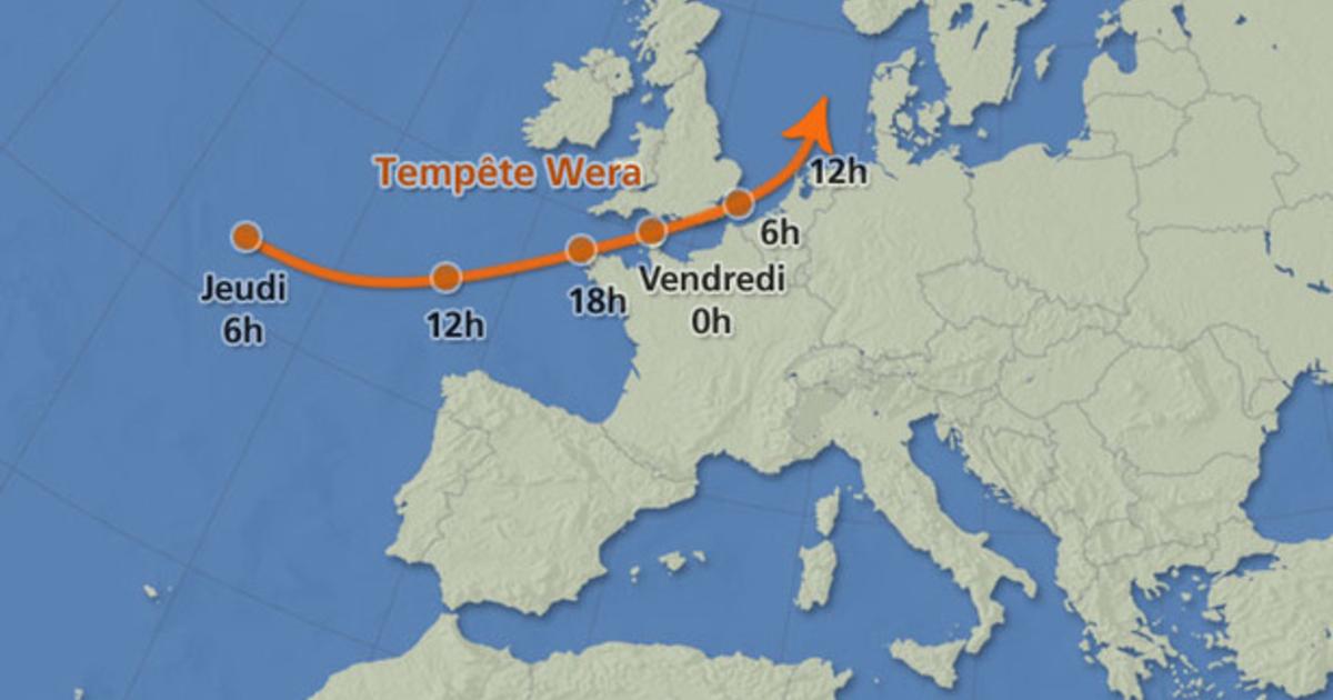 Tempête ce soir : schémas explicatifs - Actualités La Chaîne Météo