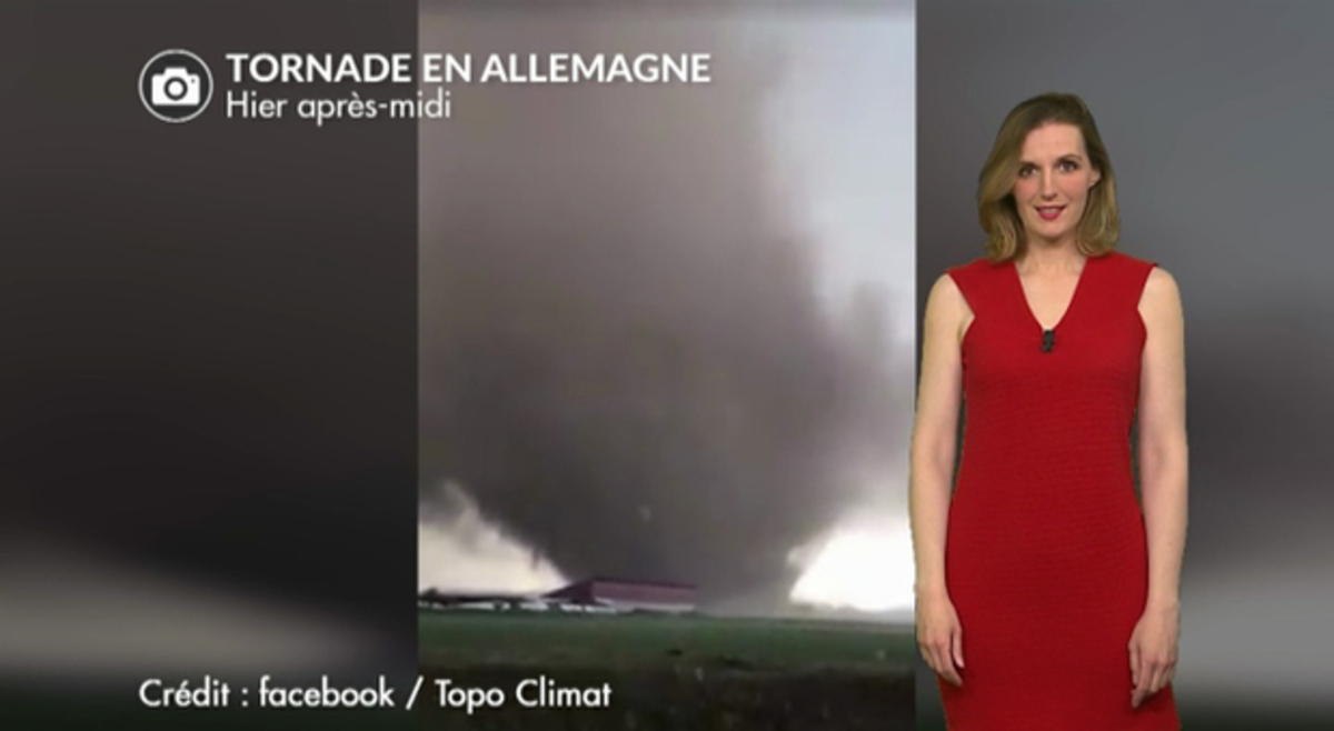 Impressionnante tornade en Allemagne hier - Actualités La Chaîne Météo