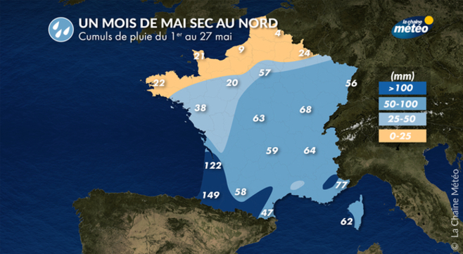 Temps durablement sec et ensoleillé : à quand le retour de la pluie ...
