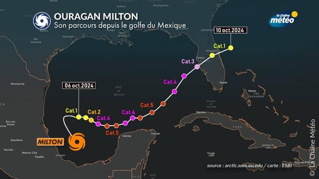 Premier bilan de l’ouragan Milton : un phénomène d’une intensité exceptionnelle - Actualités La ...
