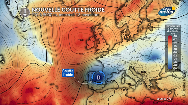 Goutte froide en Méditerranée : plusieurs journées à risques cette ...