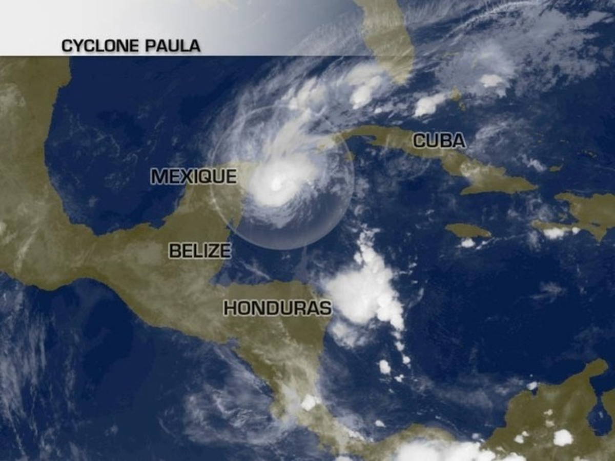 Le cyclone Paula menace le Mexique et Cuba - Actualités La Chaîne Météo