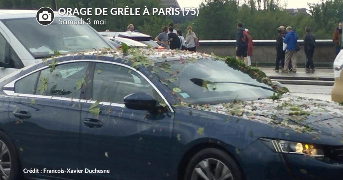 DIRECT ORAGES : après Paris cet après-midi, Lyon balayé par un violent ...