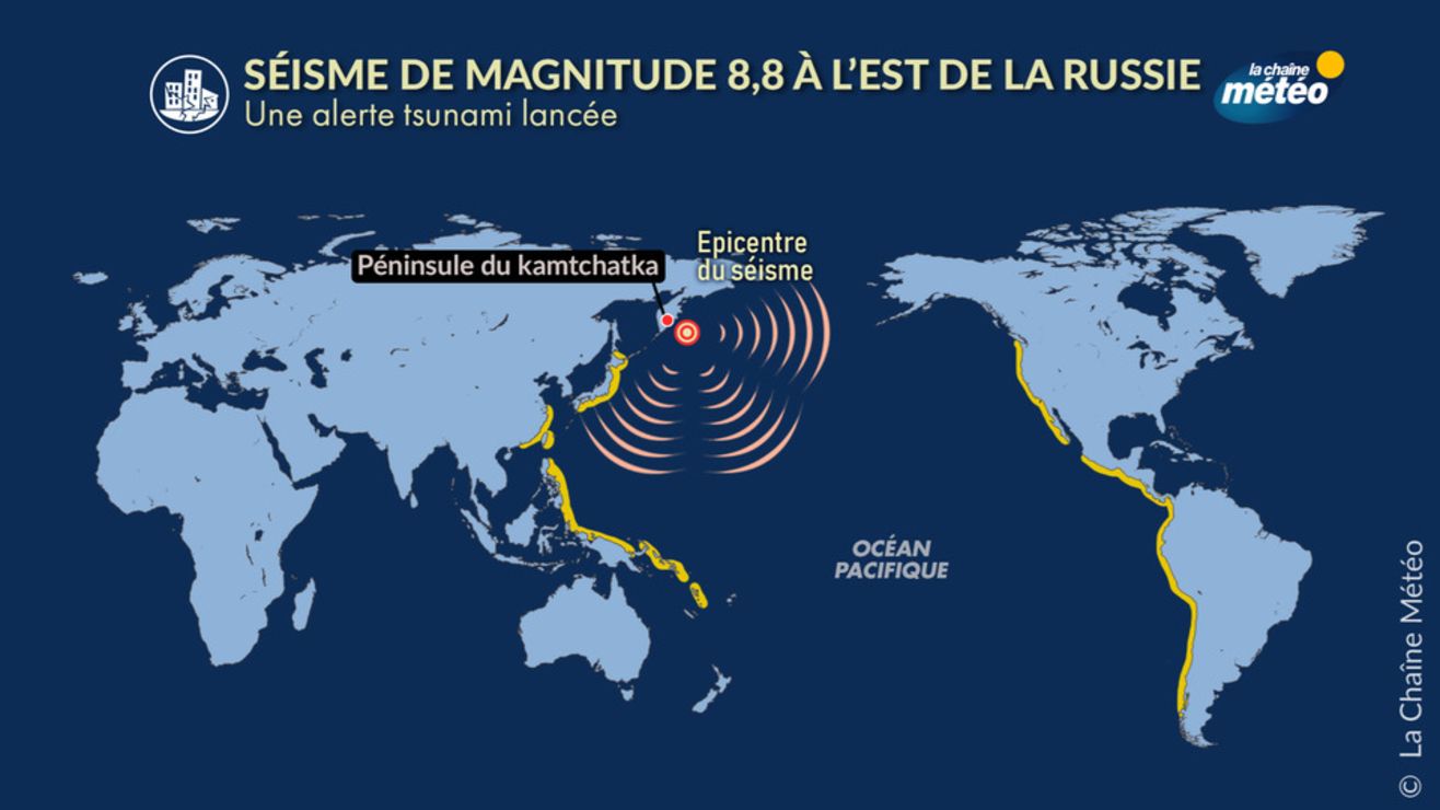 Un tsunami peut se déplacer à 800 km/h soit la vitesse d'un avion de ...