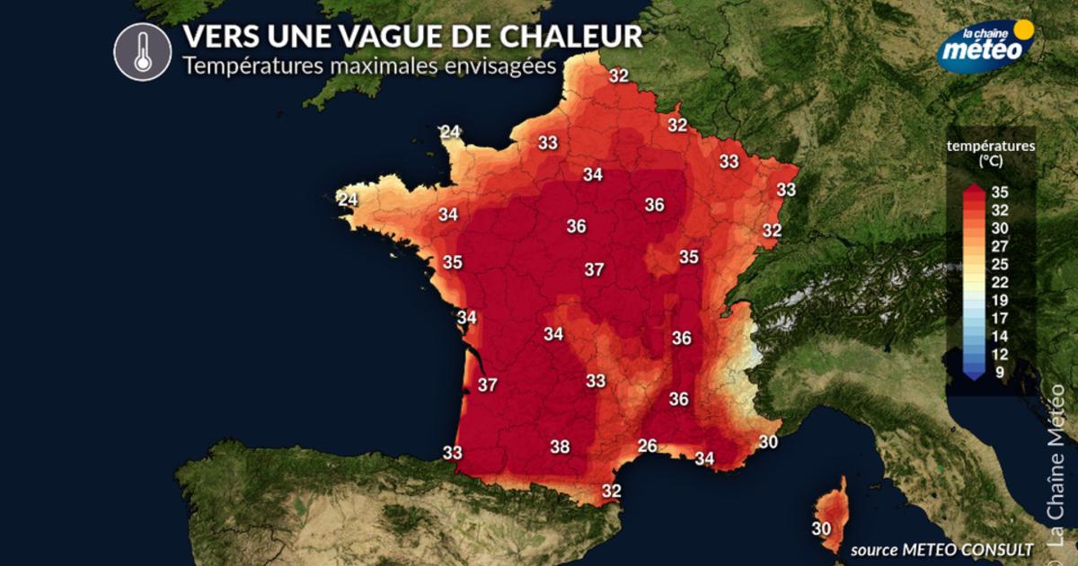 Vague de chaleur et risque de canicule : à quoi s’attendre en fin de ...