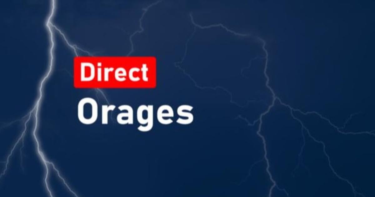DIRECT VIOLENTS ORAGES : atténuation des orages dans le Var qui atteignent les Alpes-Maritimes ...
