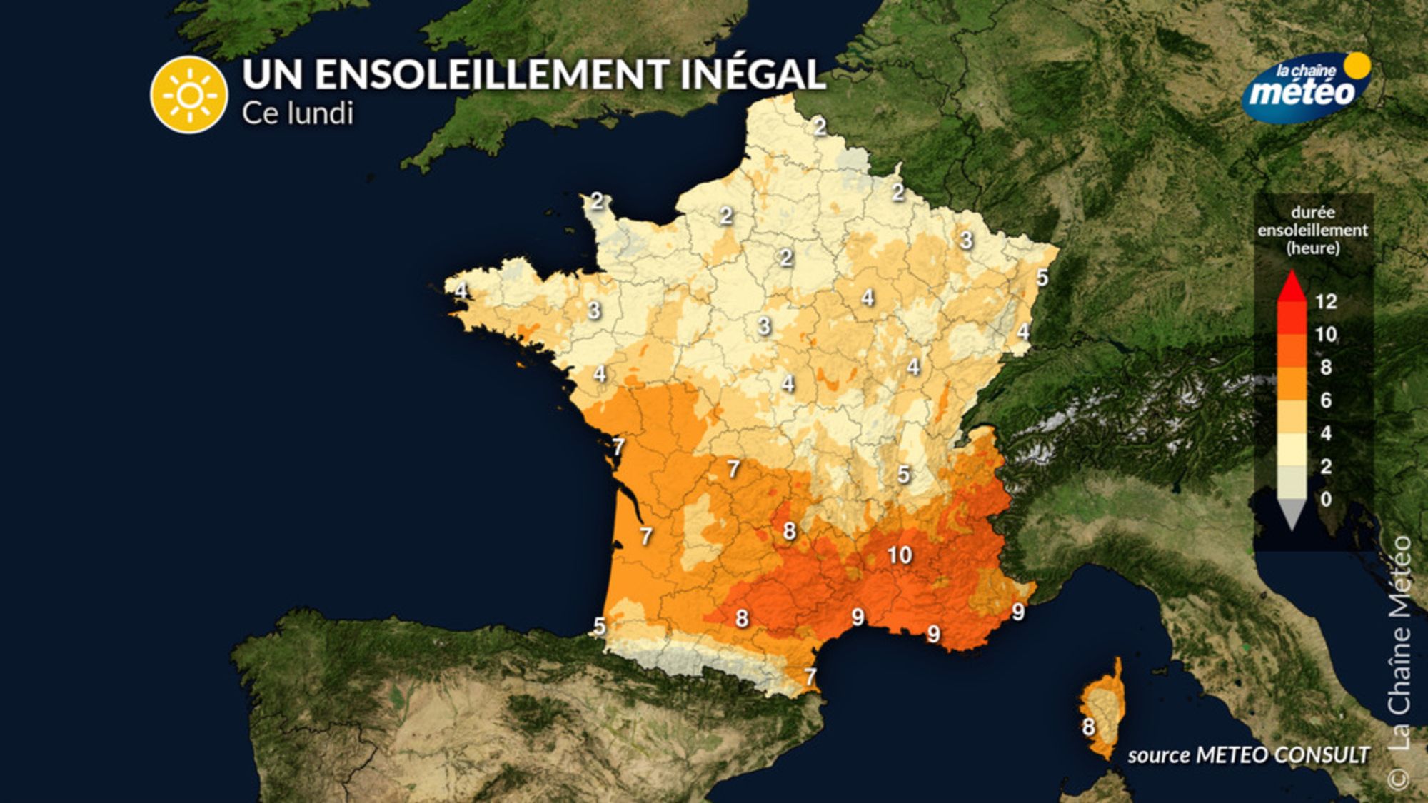 Météo de votre lundi : un temps calme, mais nuageux au nord ...