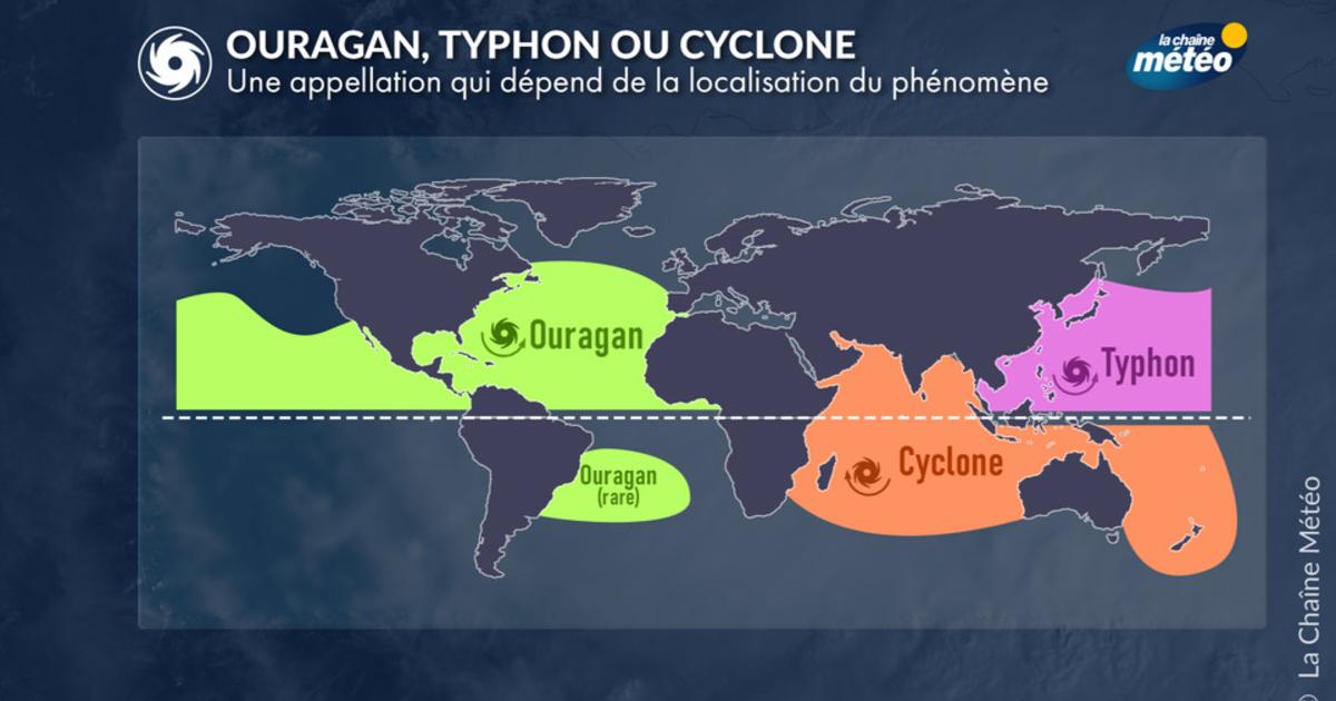 Quelle est la différence entre un ouragan, un cyclone et un typhon ...