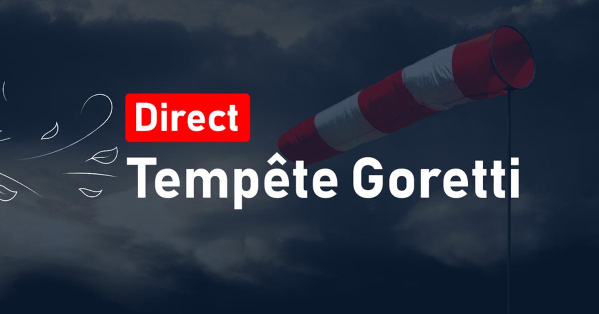 Suivi Goretti : la tempête s'évacue progressivement vers le Benelux ...