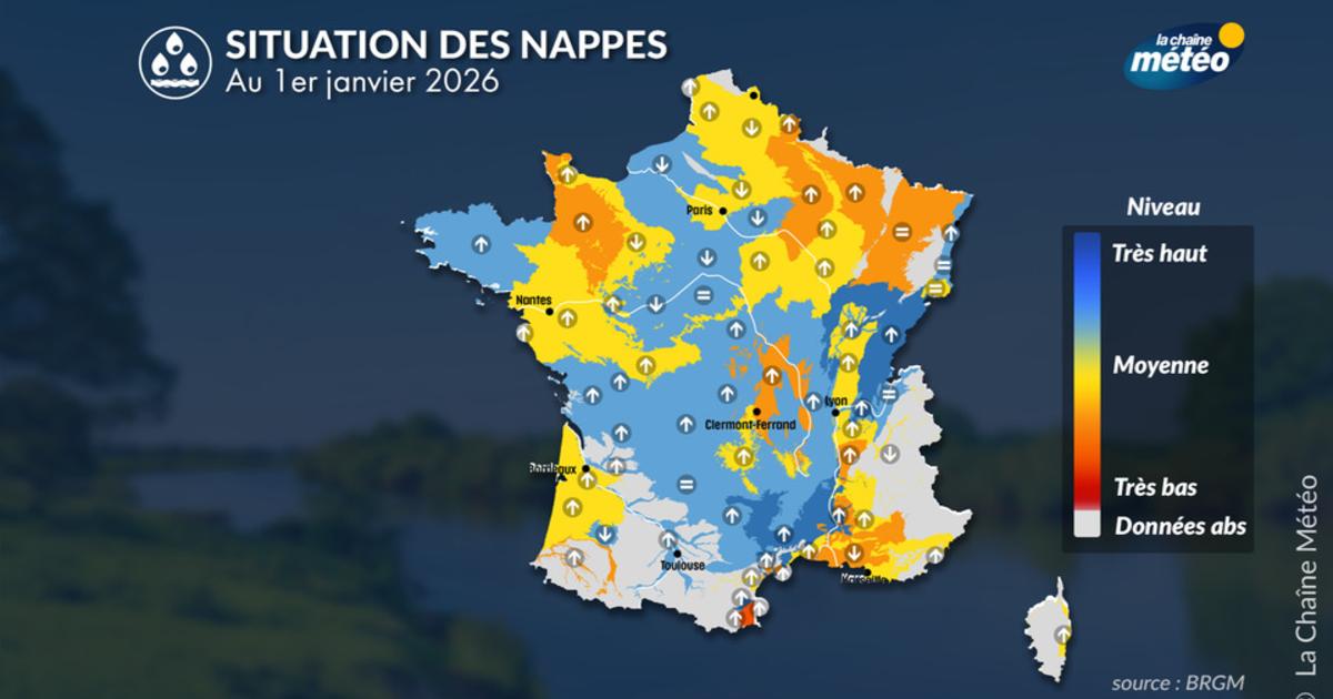 Nappes phréatiques : recharge hivernale lente, possibles tensions cet ...