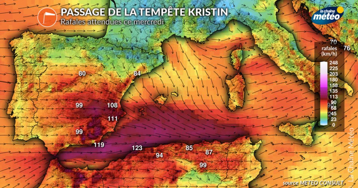 Après le Portugal, la tempête Kristin balaie la Méditerranée ...
