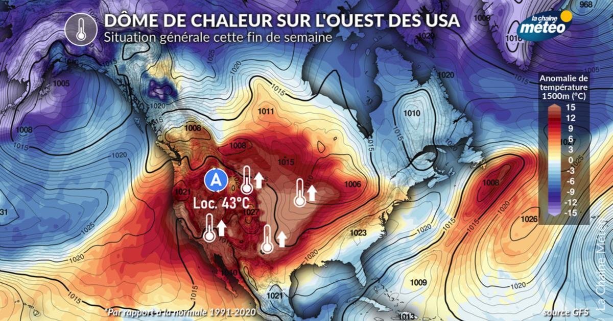 Vague de chaleur historique aux USA - Actualités La Chaîne Météo
