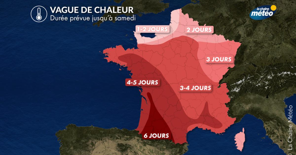 Vague de chaleur : jusqu'à quand va-t-elle durer ? - Actualités La ...