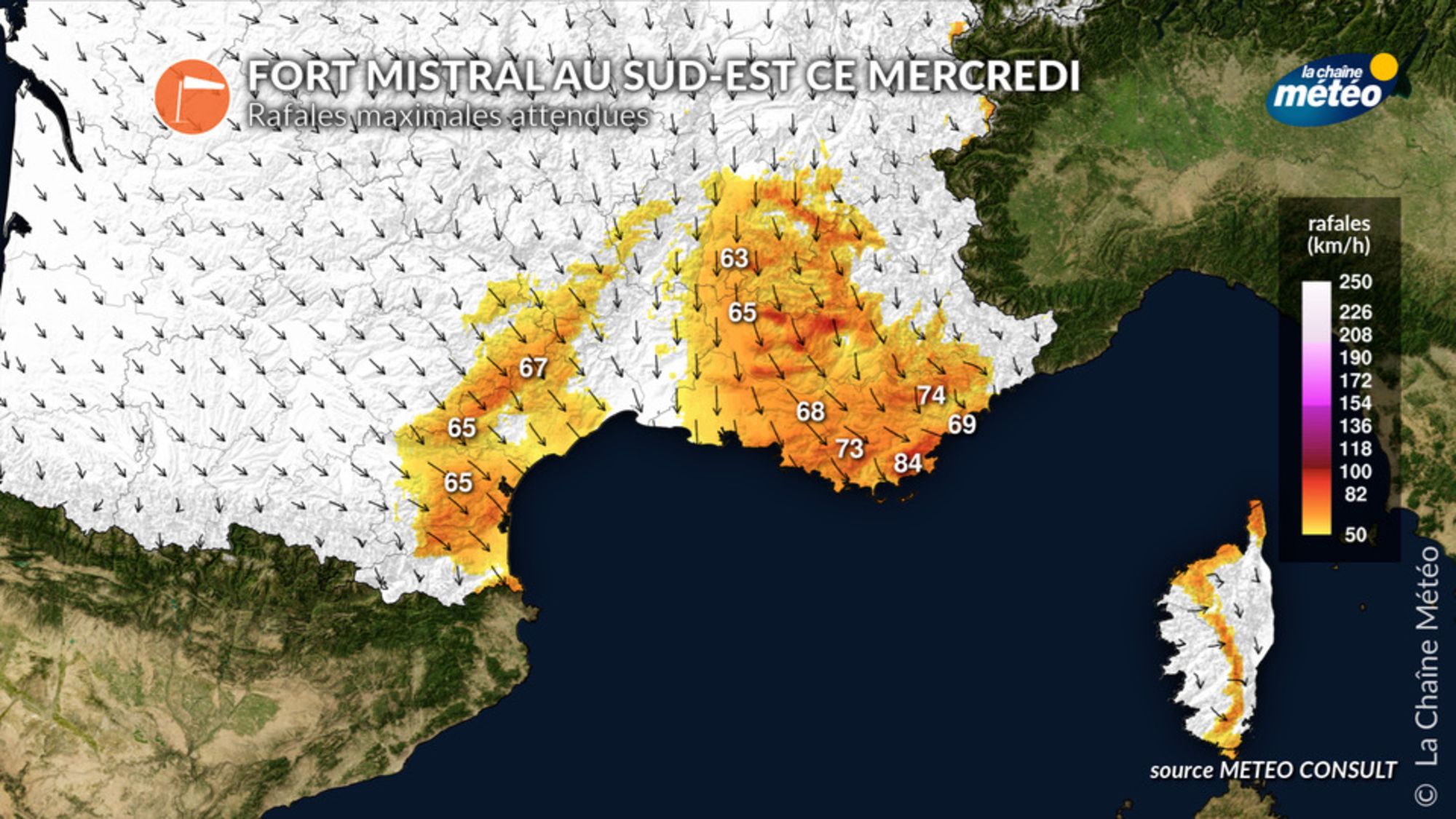 Météo aujourd'hui : averses et fraîcheur au nord, chaleur et mistral au ...