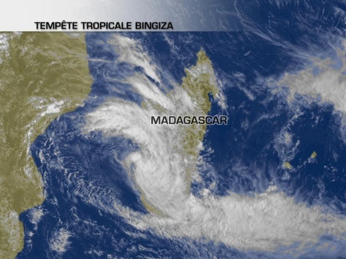 Madagascar : le cyclone Bingiza menace à nouveau - Actualités La Chaîne ...